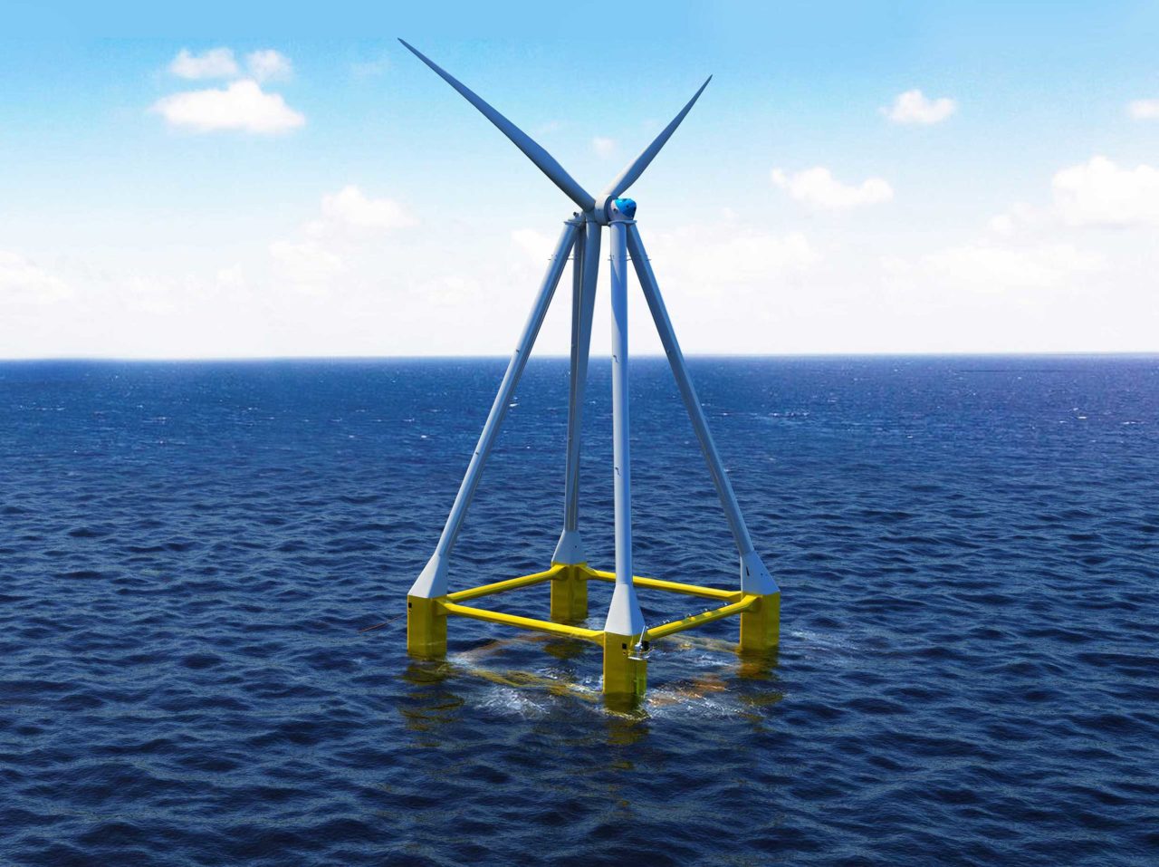 Floating wind energy - Solution designed by Eolink