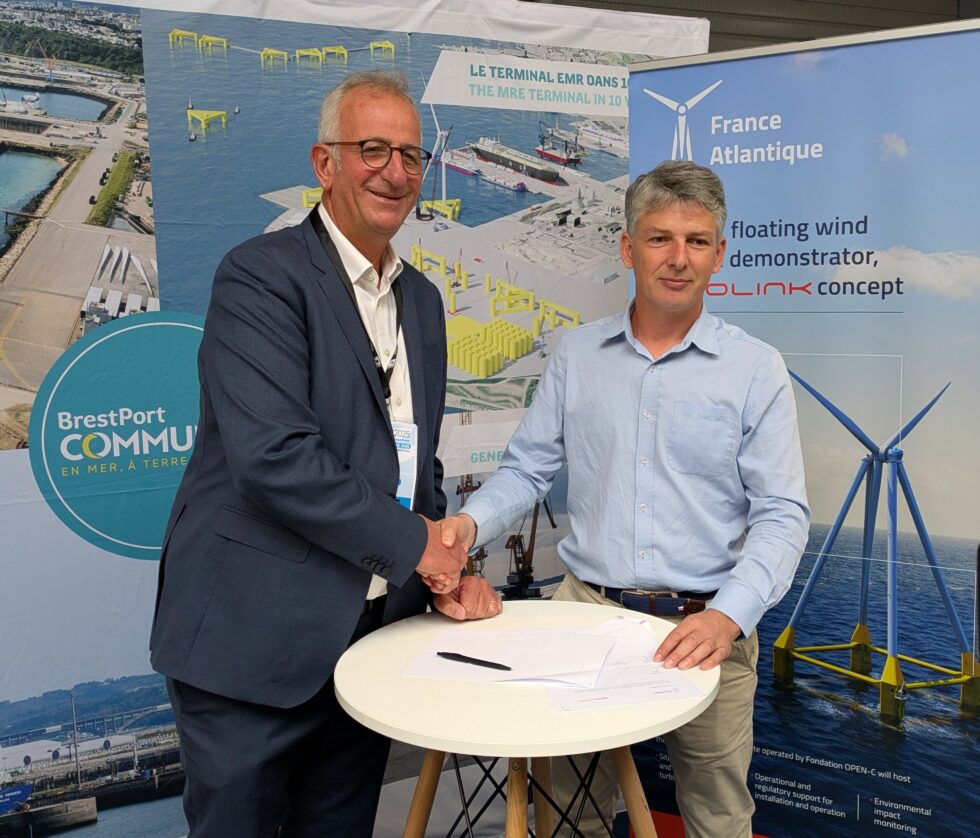 Le port de Brest et Eolink renforcent leur collaboration avec la signature d’un protocole d ...
